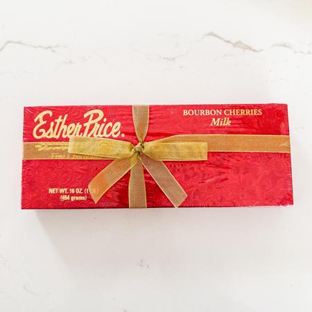 Esther Price Milk Chocolate Covered Bourbon Cherries 1 LB Box | Dorothy ...