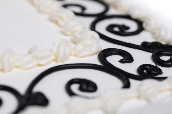 Love Cakes Sheet Cake - Scrollwork | Catering by Dorothy Lane Market